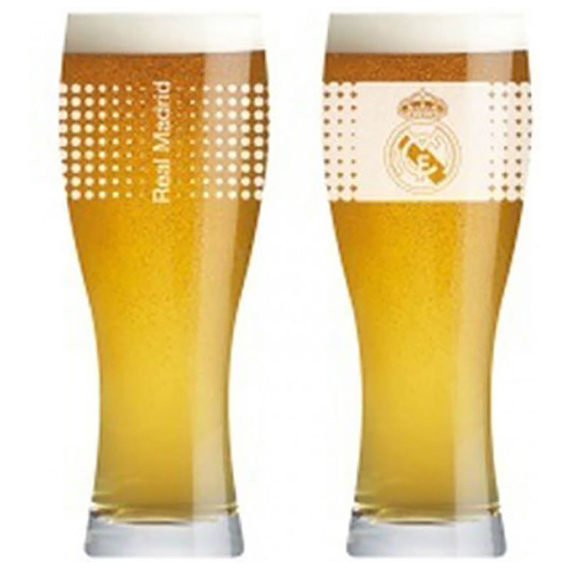 REAL MADRID BEER GLASS 500 ML - GolgeterShop