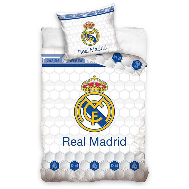 FC REAL MADRRID BED LINEN 23507 - REAL MADRID BED LINEN - GolgeterShop