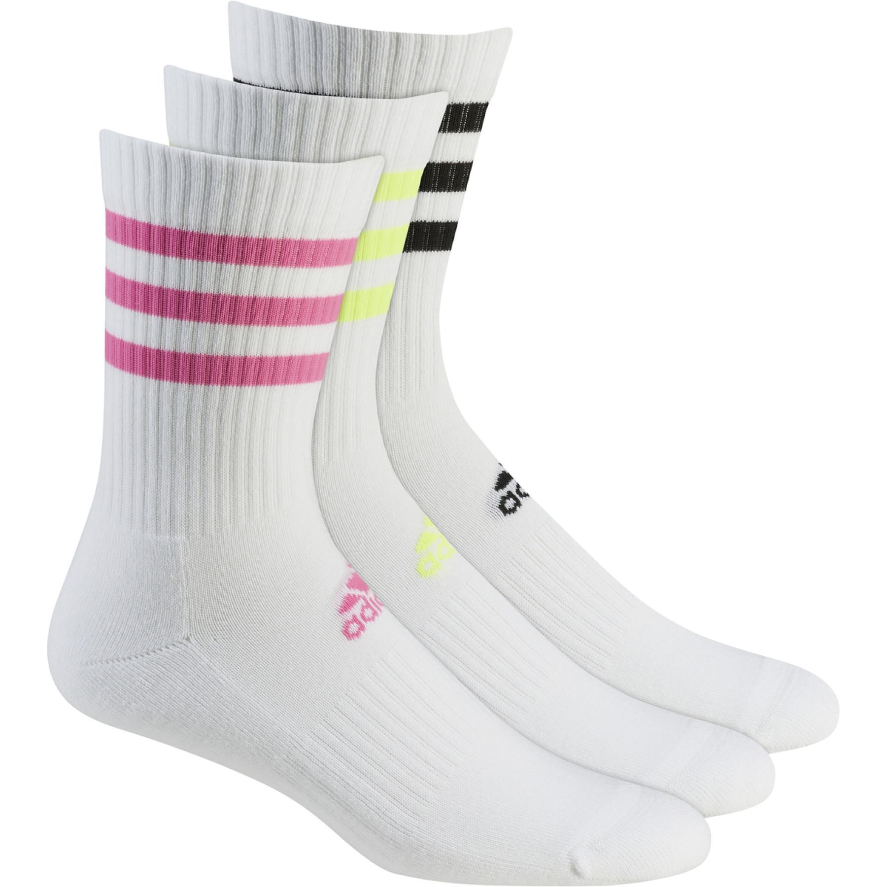 ADIDAS 3S CSH CRW3P- SOCKS - GolgeterShop