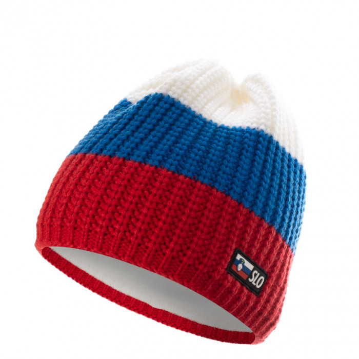 SLO- ZIMSKA KAPA BELO-MODRO-RDEČA - GolgeterShop