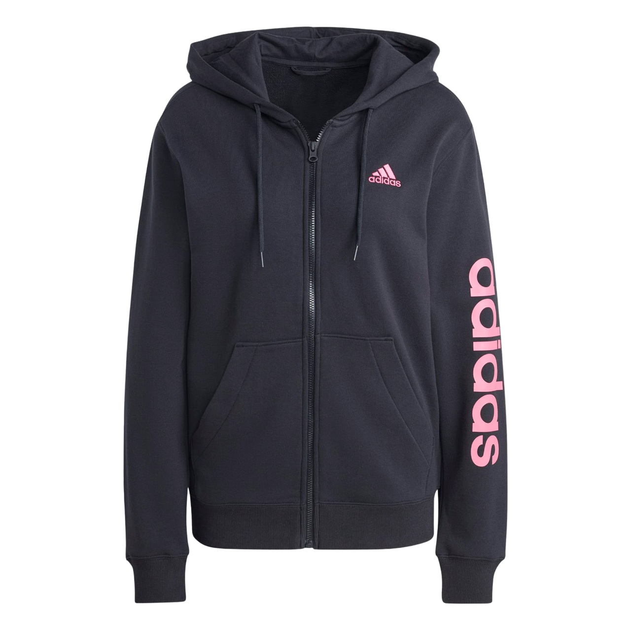 ADIDAS W LIN FT FZ HD-WOMEN HOODIE - GolgeterShop