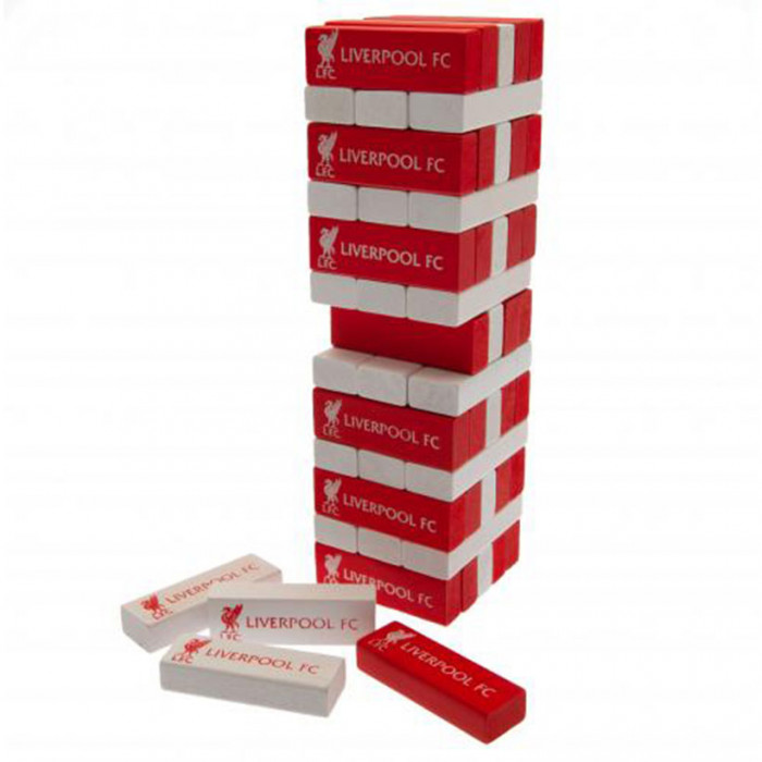LIVERPOOL FC TUMBLE BLOCKS TOWER - GolgeterShop