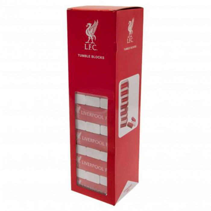 LIVERPOOL FC TUMBLE BLOCKS TOWER - GolgeterShop