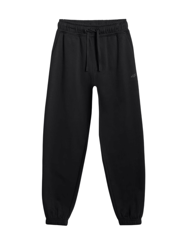 4F CAS-F1137 DUBOKO CRNI ŽENSKI DONJI DIO TRENIRKE - GolgeterShop